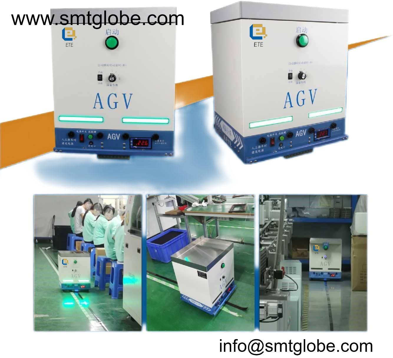 SMT AGV Robot for Wave Soldering Pallet Transport