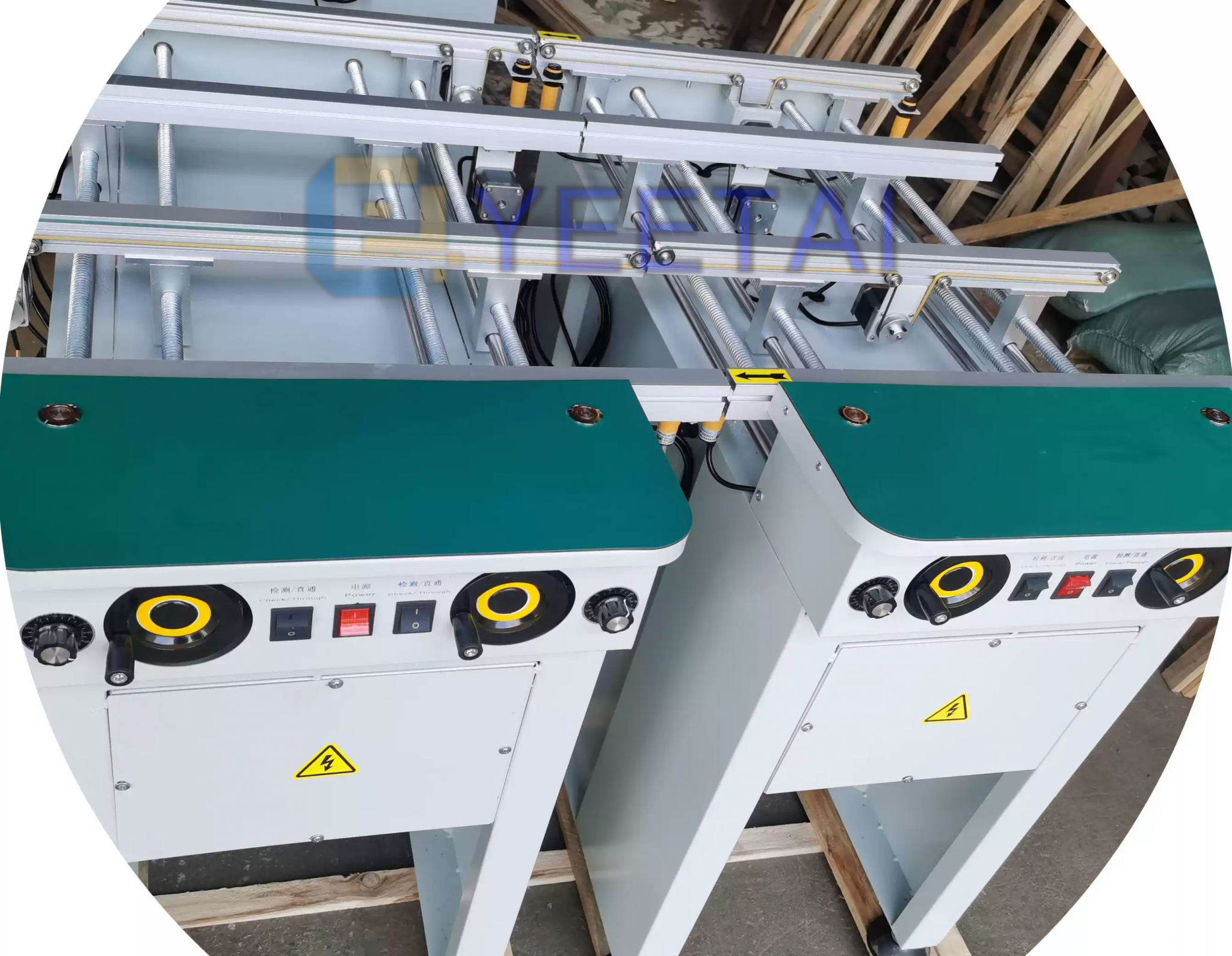 Dual Lane linking conveyor - YEETAI provides SMT equipment and spare ...