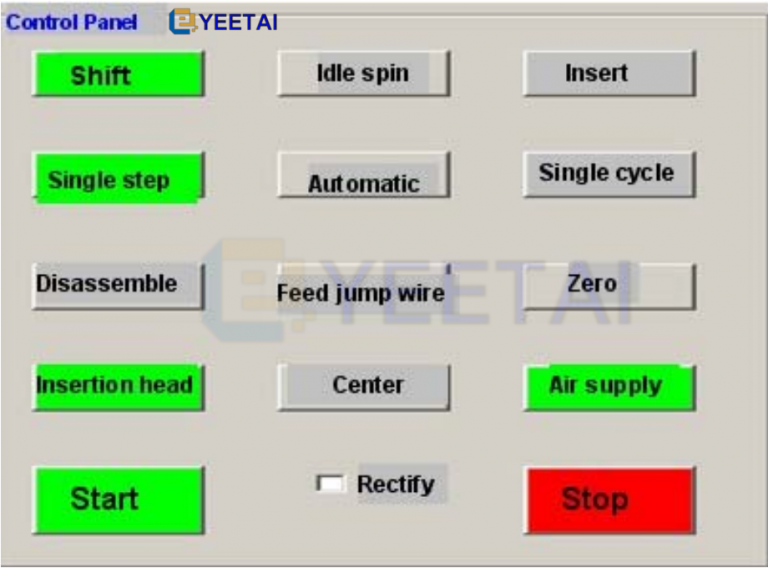 Axial component inserter - YEETAI provides SMT equipment and spare ...